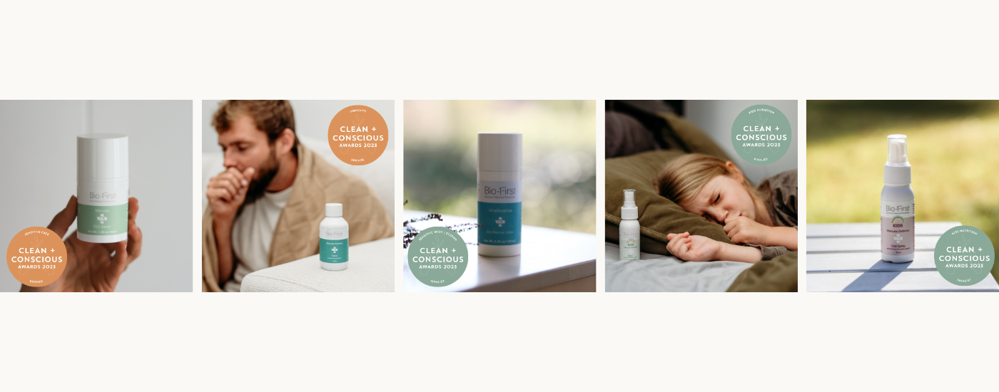 Bio-First Wins 5 Awards at at the 2023 Clean + Conscious Awards