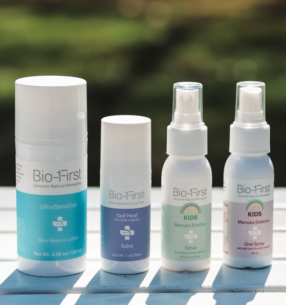 Bio-First Genuine Natural Remedies for Skin Health & Immune Support